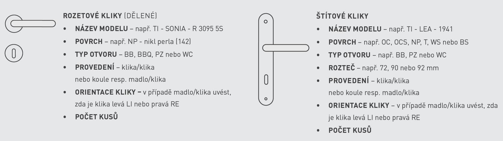 Jak správně vybrat kliku na dveře | MP-KOVÁNÍ.cz